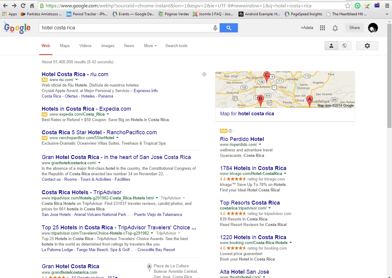 Administración de Campañas Google AdWords (Pay-per-Click)